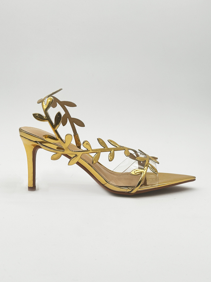 Goddess Gold Leaf Heels